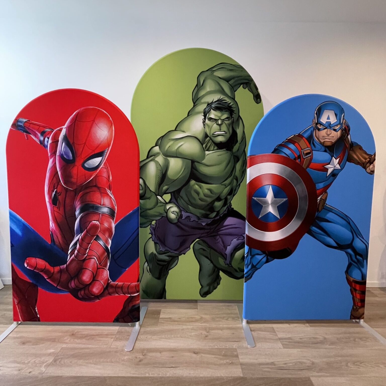 Themed backdrops – Neon Garden Event Hire