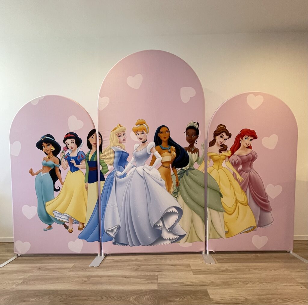 Themed backdrops – Neon Garden Event Hire